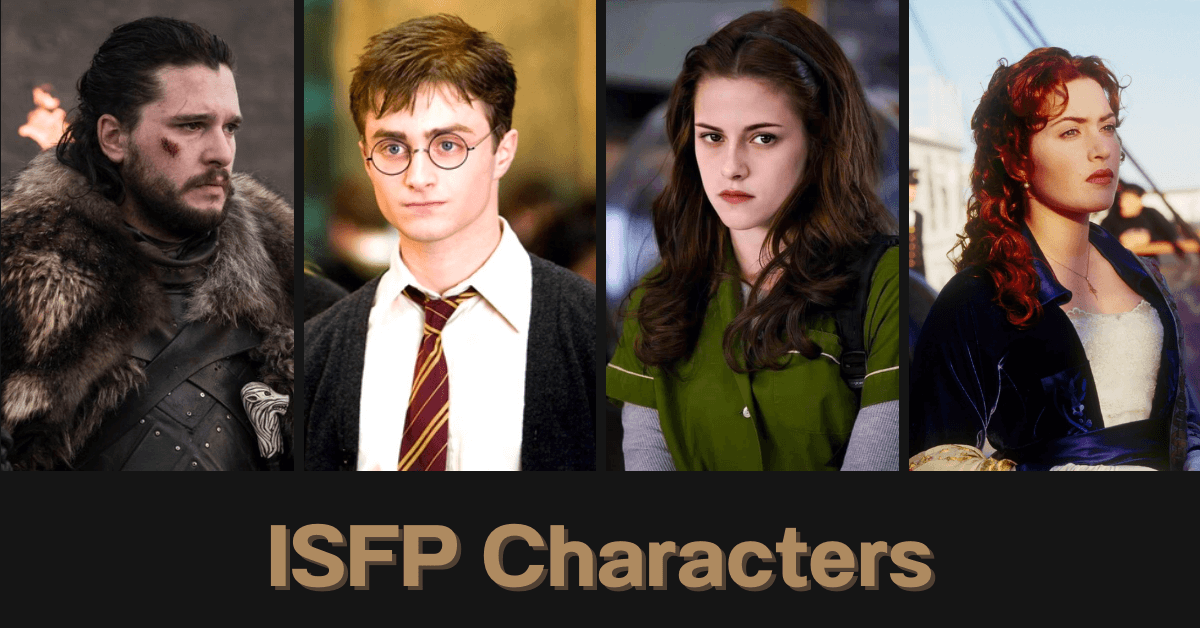 ISFP人物 - 角色MBTI