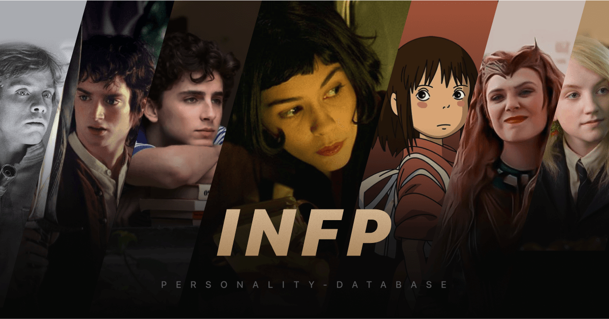 Personajes INFP - Personajes ficticios MBTI