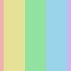 🔥 If Desaturated rainbow has a personality type...