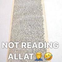 🔥 If Not Reading Allat has a personality type...