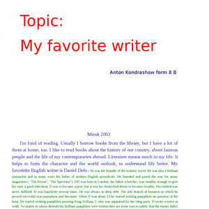 🔥 Your Favorite Writer's Type