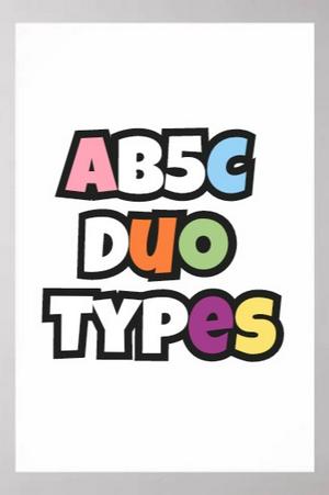 🔥 If AB5C Duo Types has a personality type...